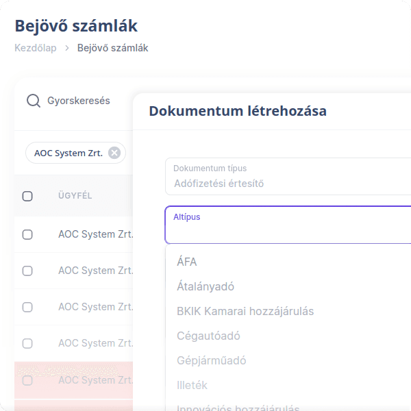 Business to Balance - AOC System